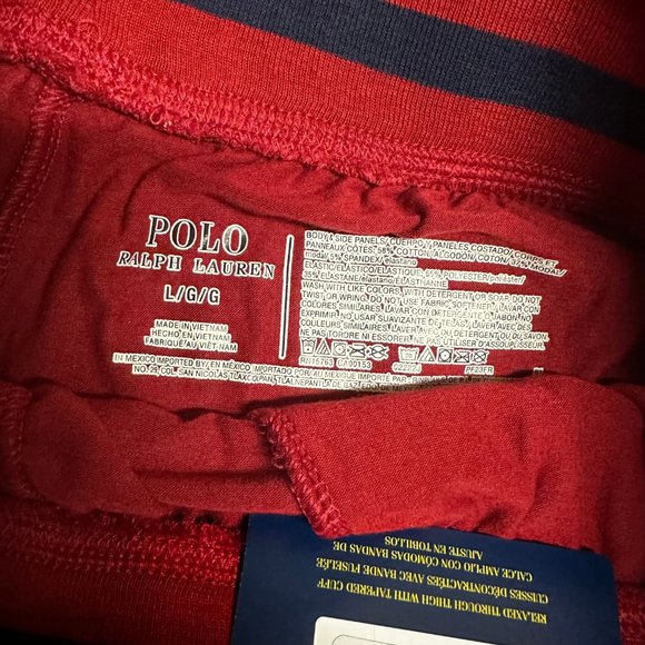 Polo Ralph Lauren | Pants | Polo Ralph Lauren Mens Red Elastic Waist ...